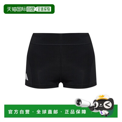 ADIDAS 女士健身衣 IY78470BLACK SS2026 黑色 Short leggings fr