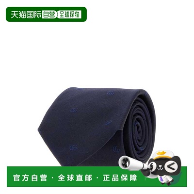 GUCCI 男士领带 8740914E0094000 AW2026 花色 SILK GG 古驰SCARF