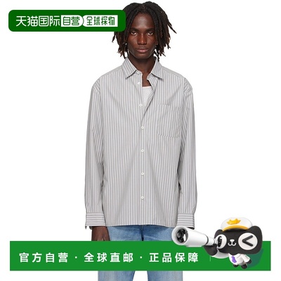 1h可退 潮奢 A.P.C. 男士 灰色 Malo 衬衫 COHJJH12532