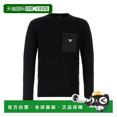 PRADA 男士针织衫 UMB049SWMO1W4XF0002NERO SS2026