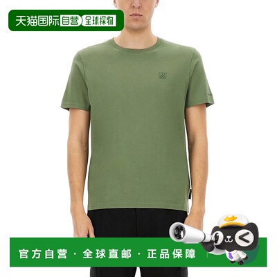 MOOSE KNUCKLES 男士T恤 M15MT7591575 SS2025 绿色短袖