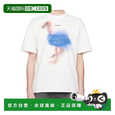 Ader Error 男士T恤 BO01SSTS0104OWOFFWHITE SS2025