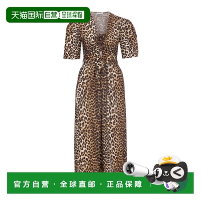 GANNI 女士连衣裙 W0373943 SS2025 花色 Cotton 【付后1h可退】