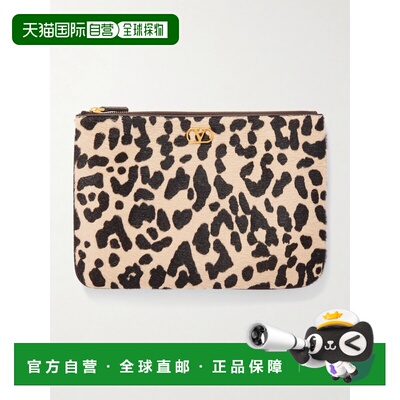 1h可退 潮奢 valentino 华伦天奴 女士 ANIMALPRINT PONYEFFECT V