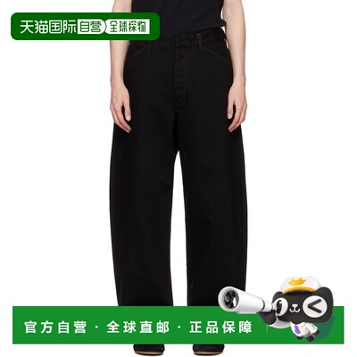 Lemaire 男士 黑色 Maxi Workwear 牛仔裤 PA1244LD1055BK999BLAC
