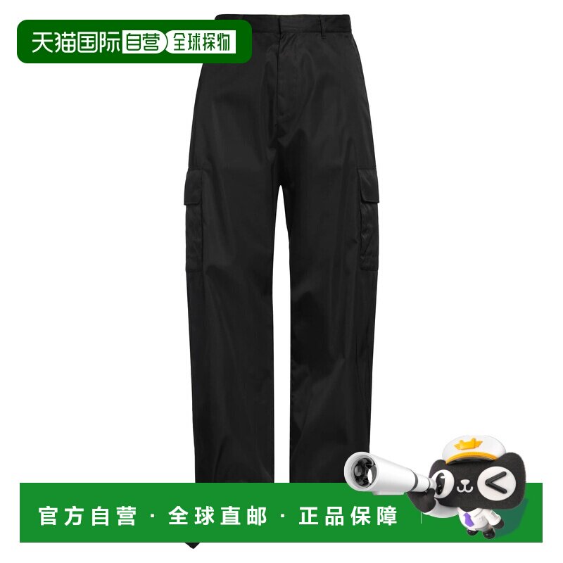 off-white 男士 工装长裤 black黑色 舒适时尚工装裤休闲裤
