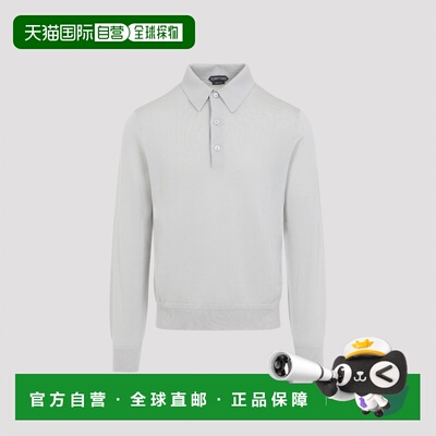 TOM FORD 男士POLO衫 KPL055YMK073WAE AW2026 白【付后1h可退】