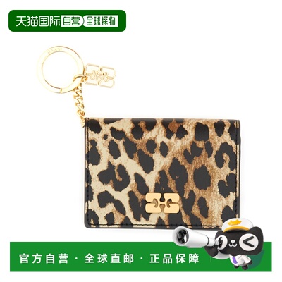 GANNI 女士钱包 A6545943 CO 花色 Card Holder With Flap Print