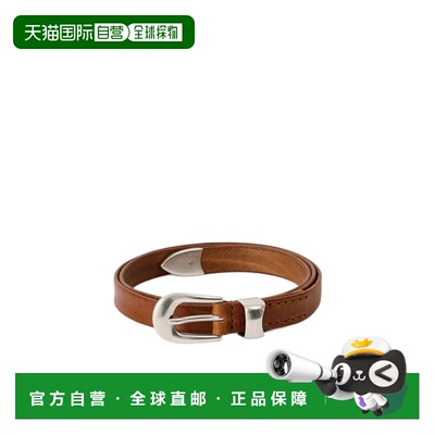 OUR LEGACY 男士腰带 A2268BC SS2026 棕色 搭扣可调节皮带