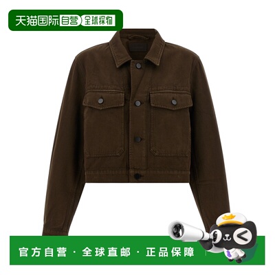 1h可退 LEMAIRE 女士夹克 OW1191LD1068BR423 SS2026 咖啡色