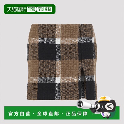 CELINE 女士半身裙 RJ0DU4J31GDS1 AW2026 棕色 羊毛半身裙
