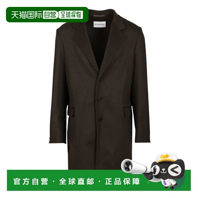 1h可退 GIVENCHY 男士外套 BMC091163S313 AW2025 棕色男装西装
