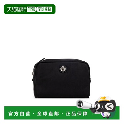 TORY BURCH 女士化妆包 1598000001 CO 黑色 Cosmetic bag with l