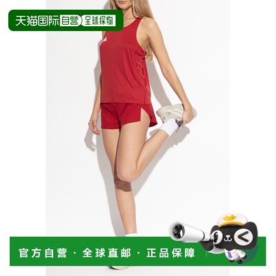 ADIDAS 女士健身衣 IT18220TEPORE SS2026 红色 Top from the Adi