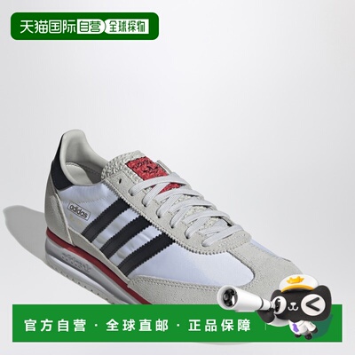 1h可退 潮奢 Adidas 男士 SL 72 运动鞋(白色/黑色) JS0746NYFW