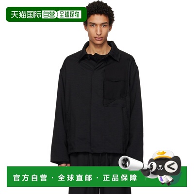 潮奢 Y-3 男士 黑色 Utility 夹克 KC6750