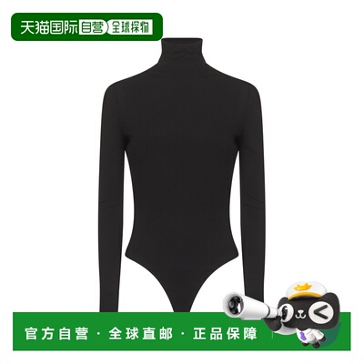 1h可退 ALAIA 女士连体裤 AA9B0400J070B995 AW2025 黑色性感