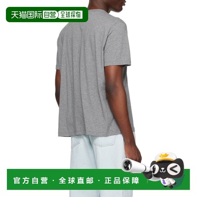 OUR LEGACY 男士T恤 M4226NGMGREYMELANGECLEANJERSEY