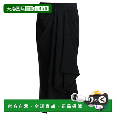 GIVENCHY 女士半身裙 BW411M164K001 SS2026 黑色a字裙