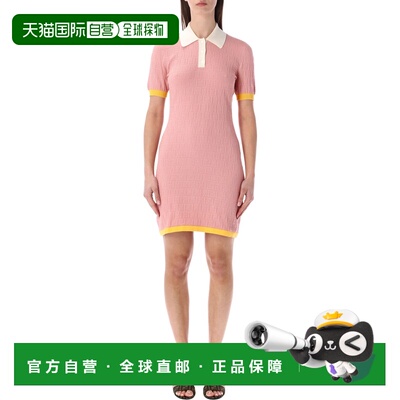 FENDI 女士连衣裙 FZDE35AW4SF1W0S SS2026 粉红色 Fendi FF jacq