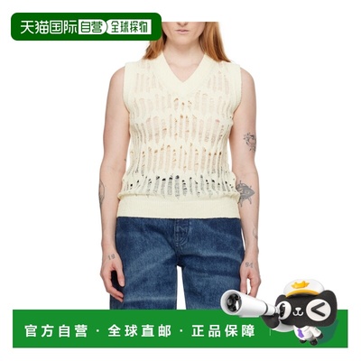 EYTYS 男士针织毛衣 A331002PORCELAIN SS2024 蓝色 V领针织毛衣