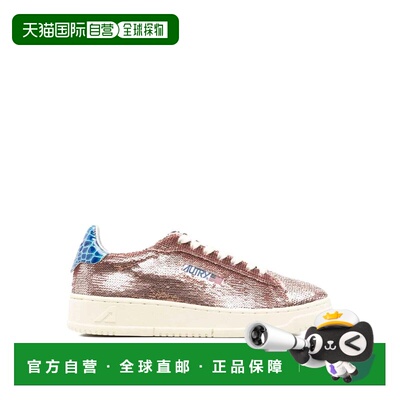 AUTRY 女士运动鞋 ADLWTI04GOLD AW2025 银色 Sparkling Dallas S