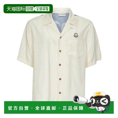 1h可退 奢淘 Moncler 短袖衬衫 男 K14012F00001M5921