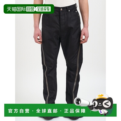 RICK OWENS 男士休闲裤 NRU01F2343CDU09BLACK SS2026