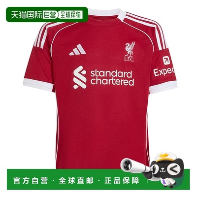 ADIDAS 男童T恤 JV6436ROSSO CO 红色 MAGLIA BAMBINO LIVERPOOL