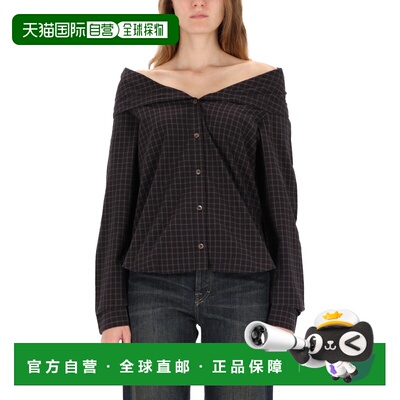 OUR LEGACY 女士衬衫 W4252KBBLACKFAUXLUMBERJACKCHECK