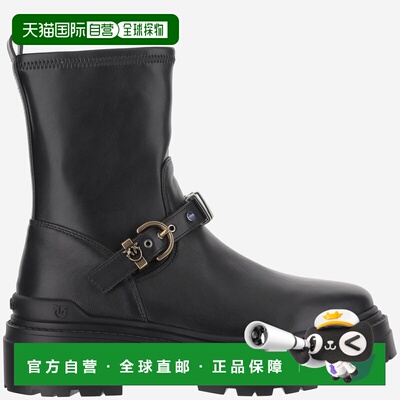 PINKO 女士靴子 SD0447P061Z99 AW2025 黑色 Black Mia 27 Bootie