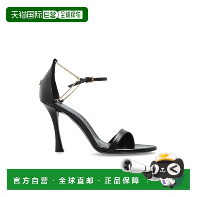 GIVENCHY 女士凉鞋 BE309ME0MV005 SS2025 黑色 露趾高跟凉鞋
