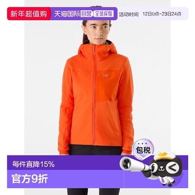 1h可退 ARC'TERYX始祖鸟女士PROTON HOODY保暖棉服