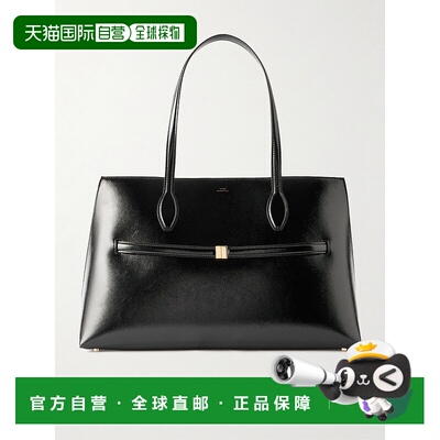 1h可退 潮奢 TOTÊME 女士 Naplack 褶皱漆皮手提包 254WAL0073LE0