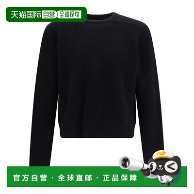 RICK OWENS 男士针织衫 RU02F4695KWP09 AW2026 黑色长袖