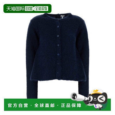 LOEWE 女士针织衫 S540Y16K91NAVYBLUE AW2025 蓝色开衫