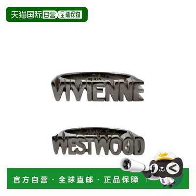 VIVIENNE WESTWOOD 男士戒指 6404018I01S001RUTHENIUM