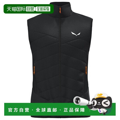 香港直邮SALEWA 男士马甲 0321233BLACKOUT CO 黑【付后1h可退】