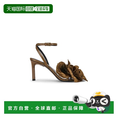 1h可退 潮奢 Tory Burch 托里 伯奇 女士 花朵鞋跟高跟鞋 160680