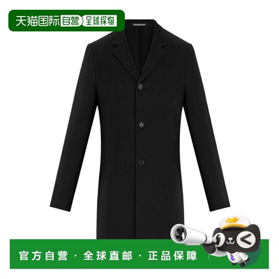 DIOR 男士外套 433C344A3225C900 AW2024 黑色 经典休闲大衣男装