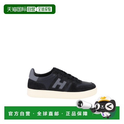 HOGAN 男士运动鞋 HXM6680FZ00VGP760G AW2026 黑色