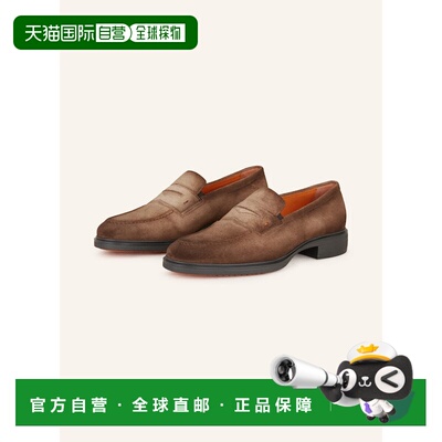 SANTONI 男士商务正装鞋 100159952215000 CO 棕色 Penny loafers