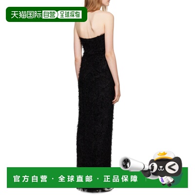 TOTEME 女士连衣裙 244WRD0133FB0287001 AW2024 黑色