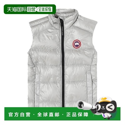CANADA GOOSE 女士外套 2237L200 SS2024 灰色 徽标细节马甲式羽