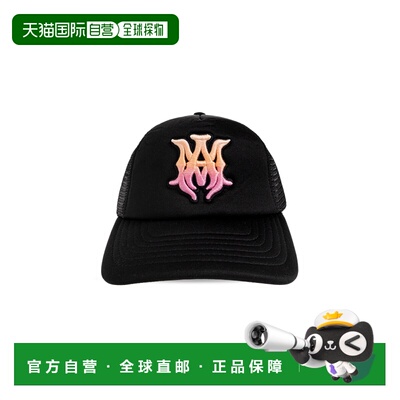 AMIRI 男士帽子 AMSAHE10580001 AW2026 黑色 Baseball cap