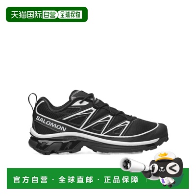 SALOMON 男士运动鞋 L47992600 SS2026 黑色 XT-6 圆头运动鞋