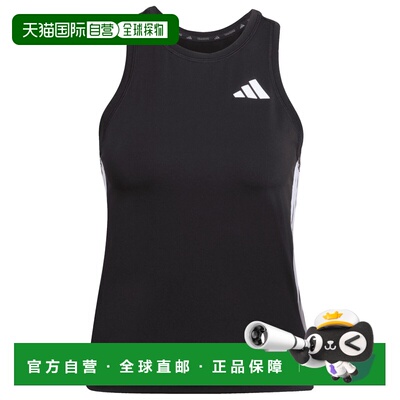 1h可退 ADIDAS 女士运动背心 9166797BLACKWHITE CO 黑色