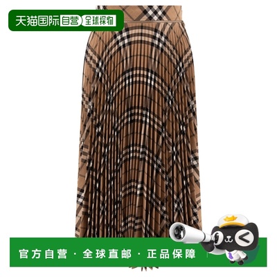BURBERRY 女士半身裙 8093011 CO 浅棕色 Long Skirt