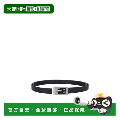 RICK OWENS 女士腰带 RA02F0979LGE09 AW2026 黑色