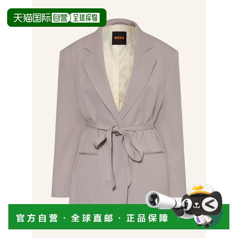 BOSS 女士西服 100295340717500 CO 灰色 Blazer JALARA